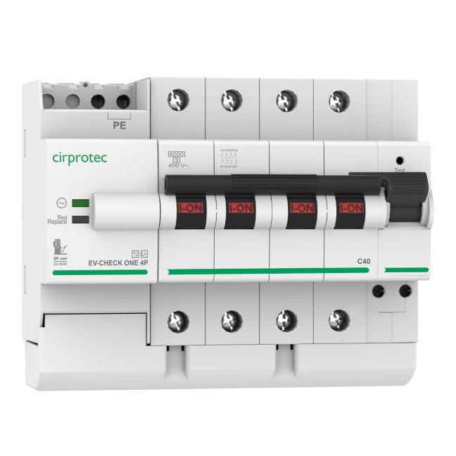 Type 2 surge protector - Cirprotec - type 3 / class II / class III