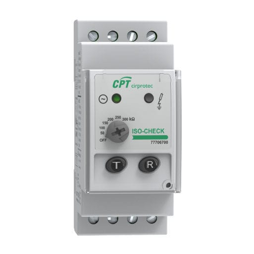 AC network insulation monitoring device - ISO-CHECK 120V - Cirprotec ...