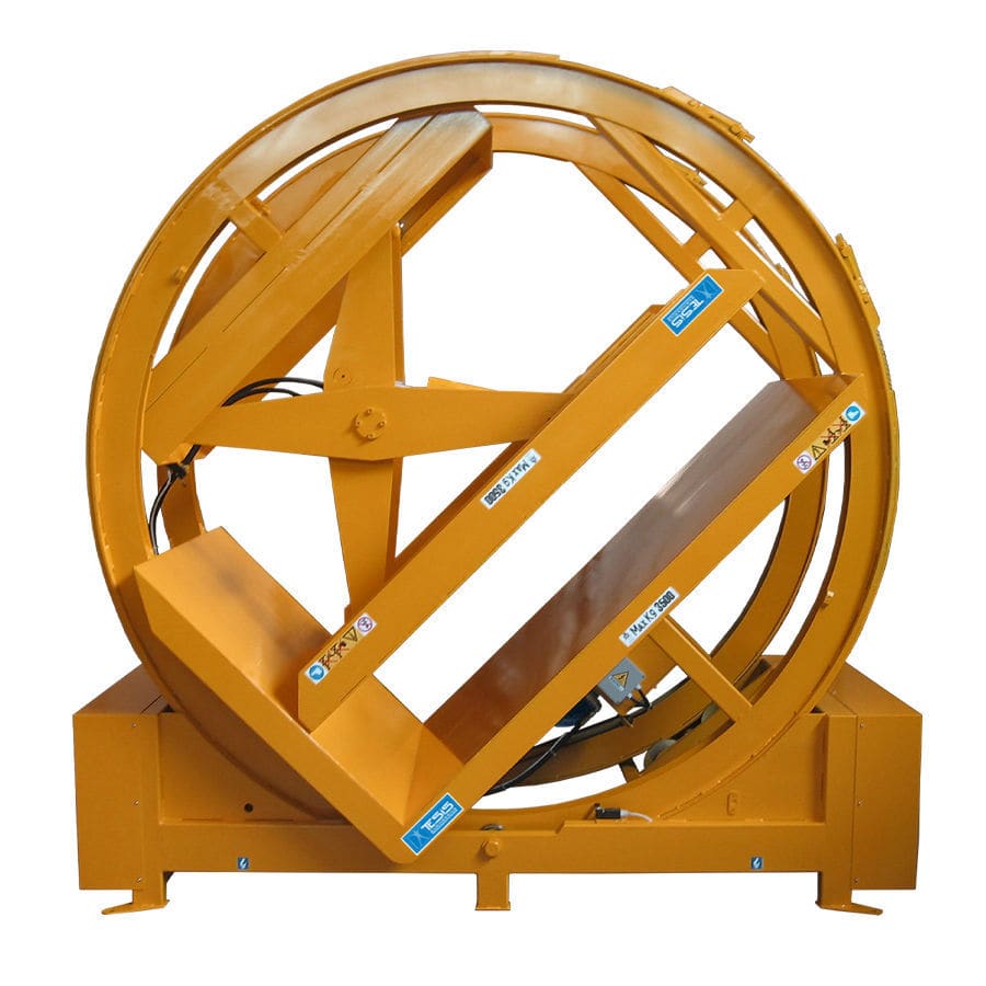 Hydraulic tipping station - VP360 - TESIS ENGINEERING - electric