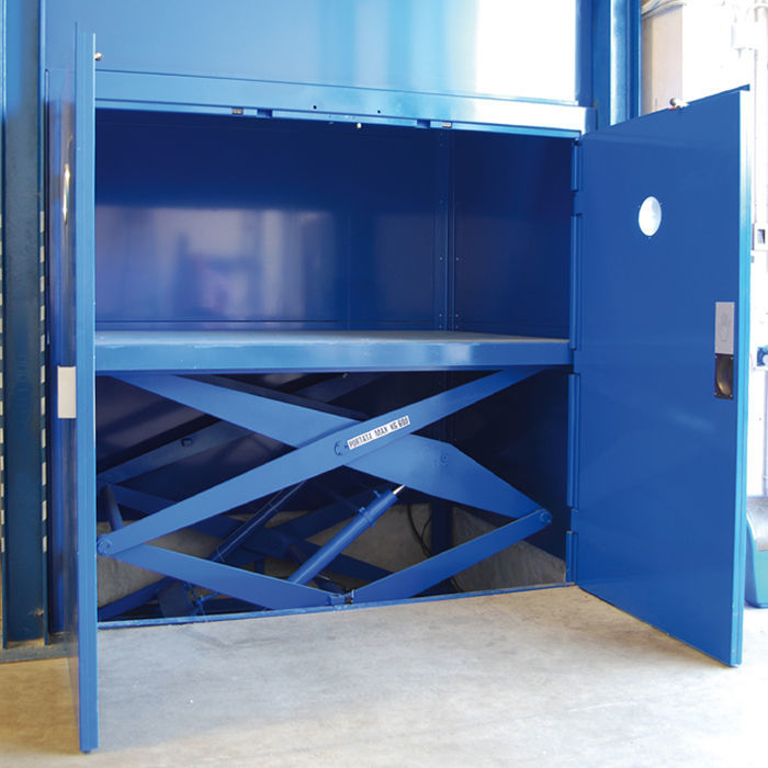 Hydraulic goods lift - X/MC - TESIS ENGINEERING - industrial / platform ...