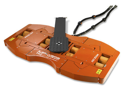 Heavy load moving skate - FST25 - Mouvers srl - transport / rotary ...