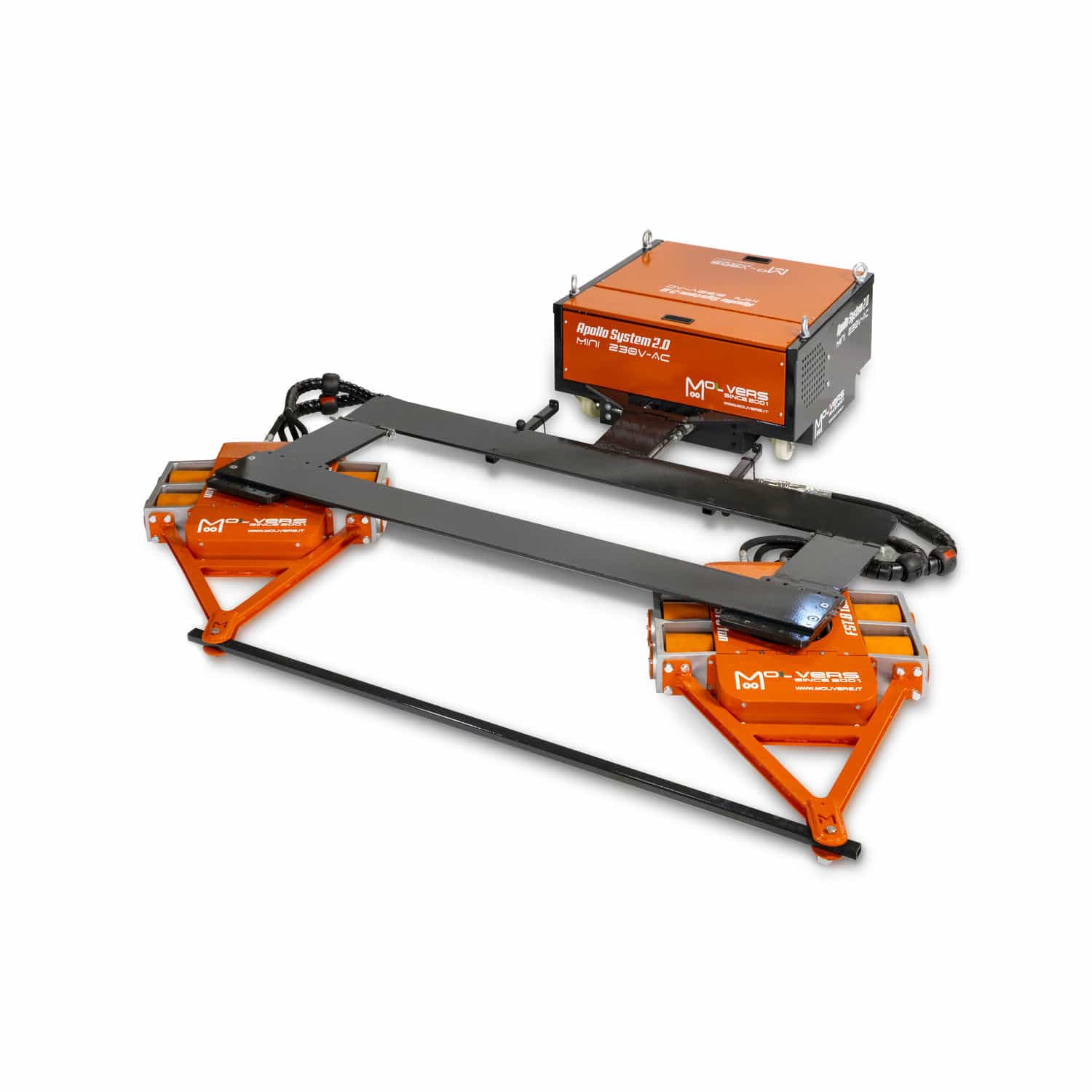 Heavy load moving skate - TWIN SET - Mouvers srl - transport / rotary ...