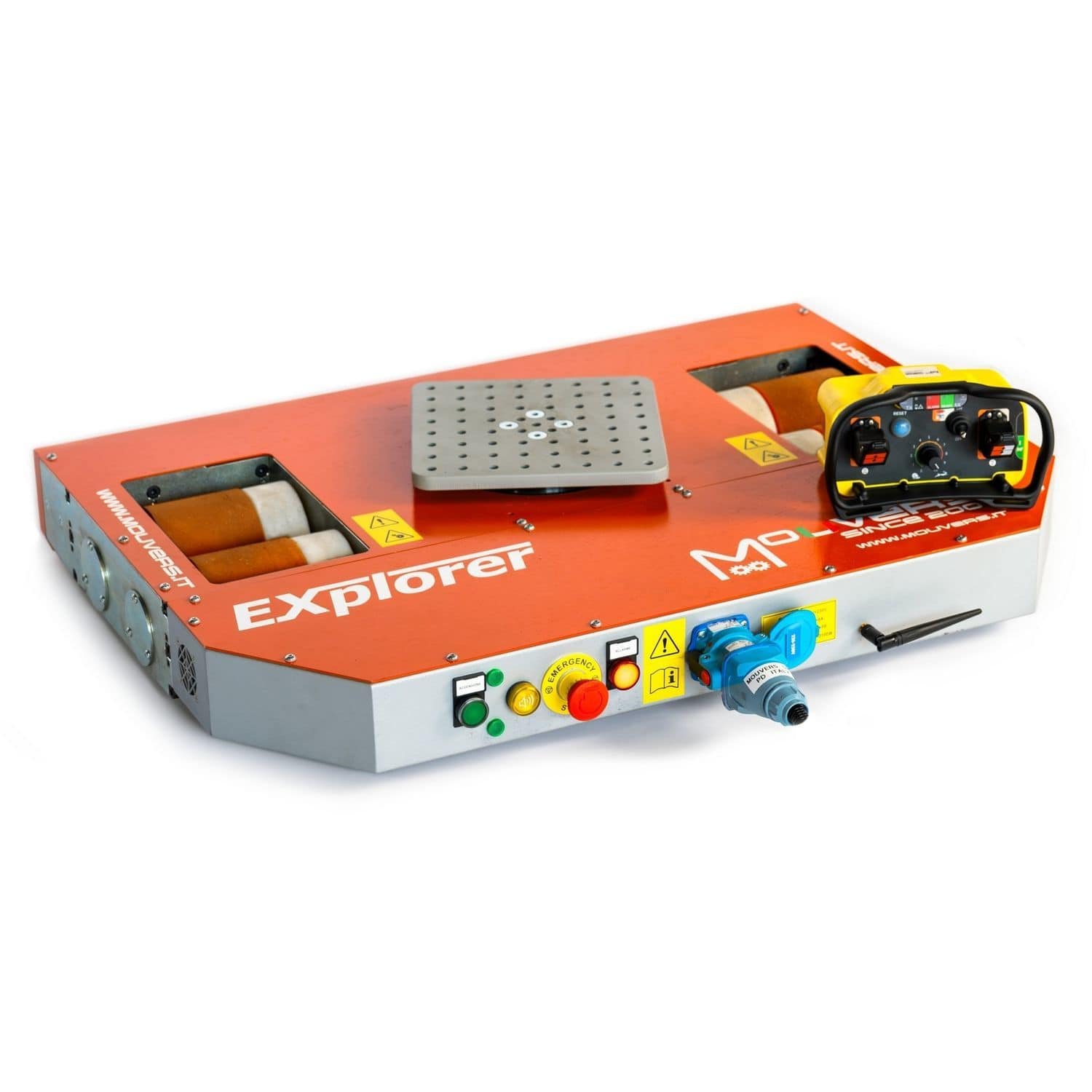 Heavy load moving skate - EXPLORER® - Mouvers srl - transport / rotary ...