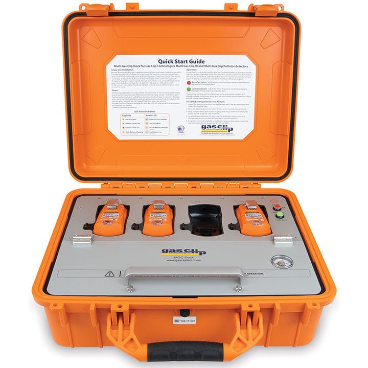 Test gas detector docking station - MGC-DOCK - Gas Clip Technologies ...