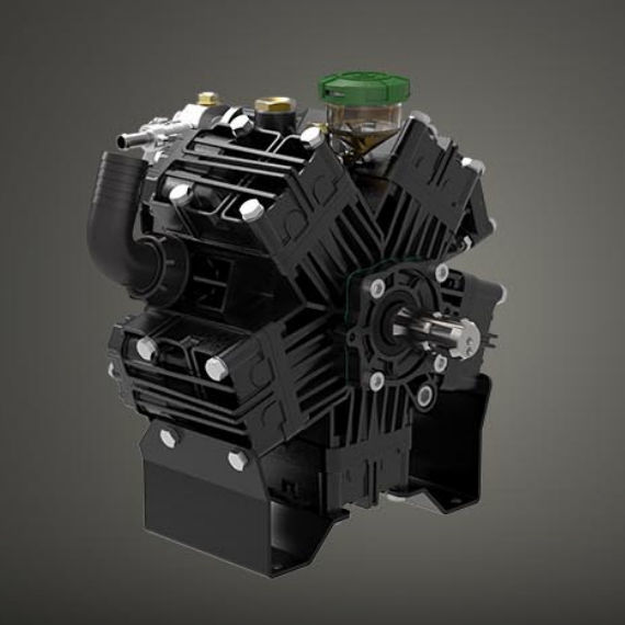 Diaphragm pump - DELTA 125 series - UDOR S.p.A. - water / stationary ...