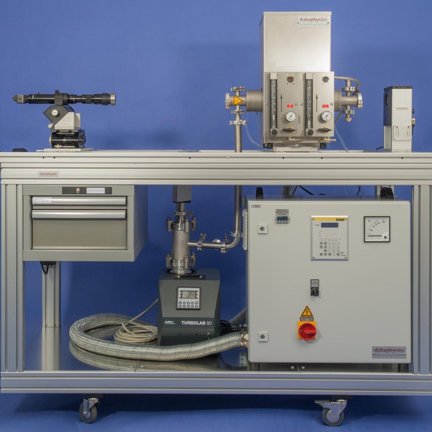 Contact angle measuring instrument - OCA 25 HTV - DataPhysics ...