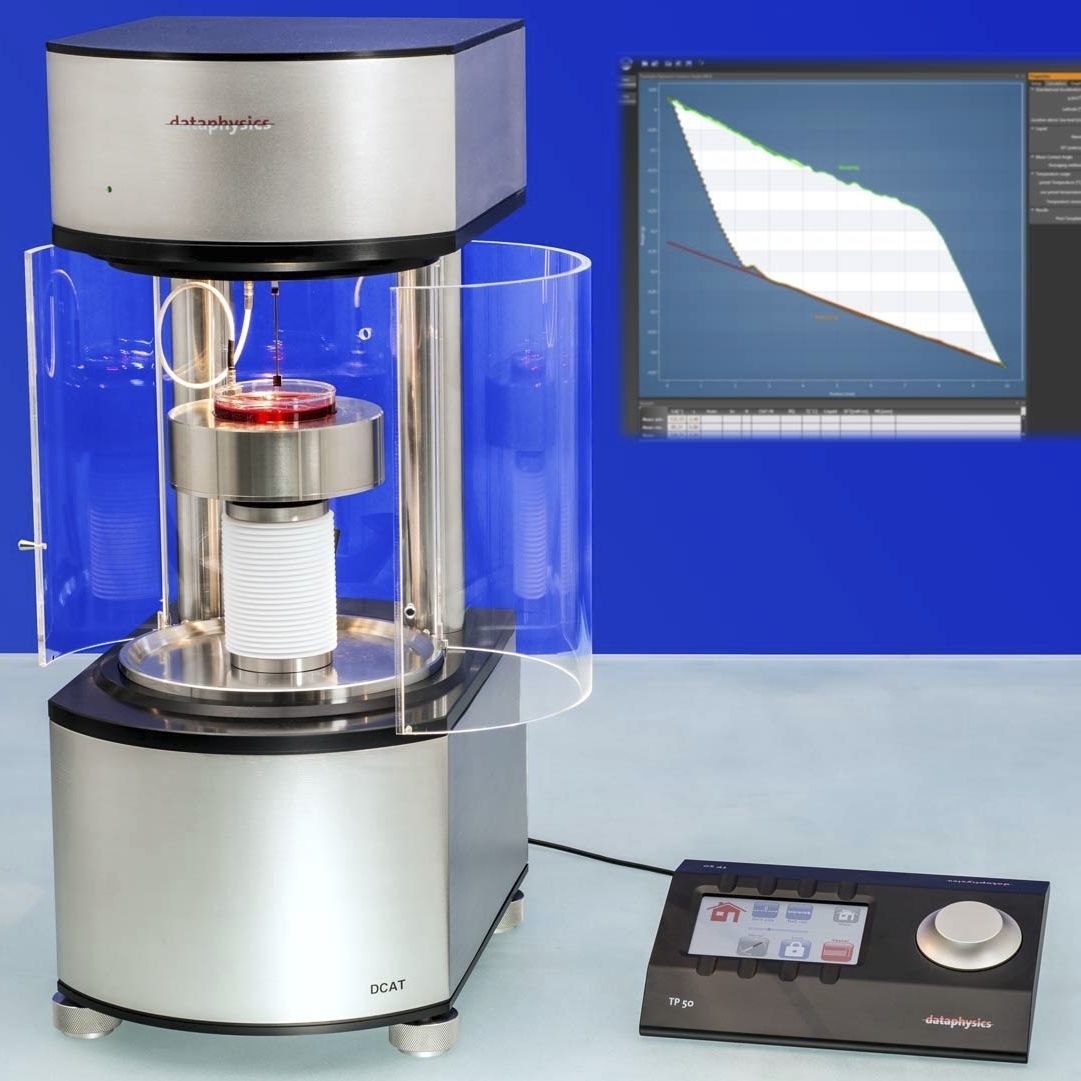 Contact angle measuring device - DCAT 25SF - DataPhysics Instruments ...