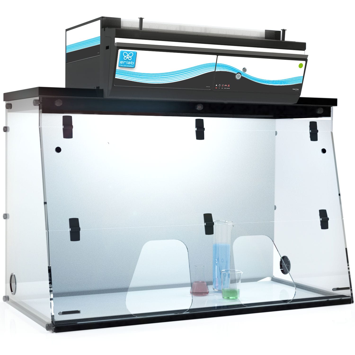 Laboratory fume hood - 481 - Erlab - chemical / for acid digestion ...