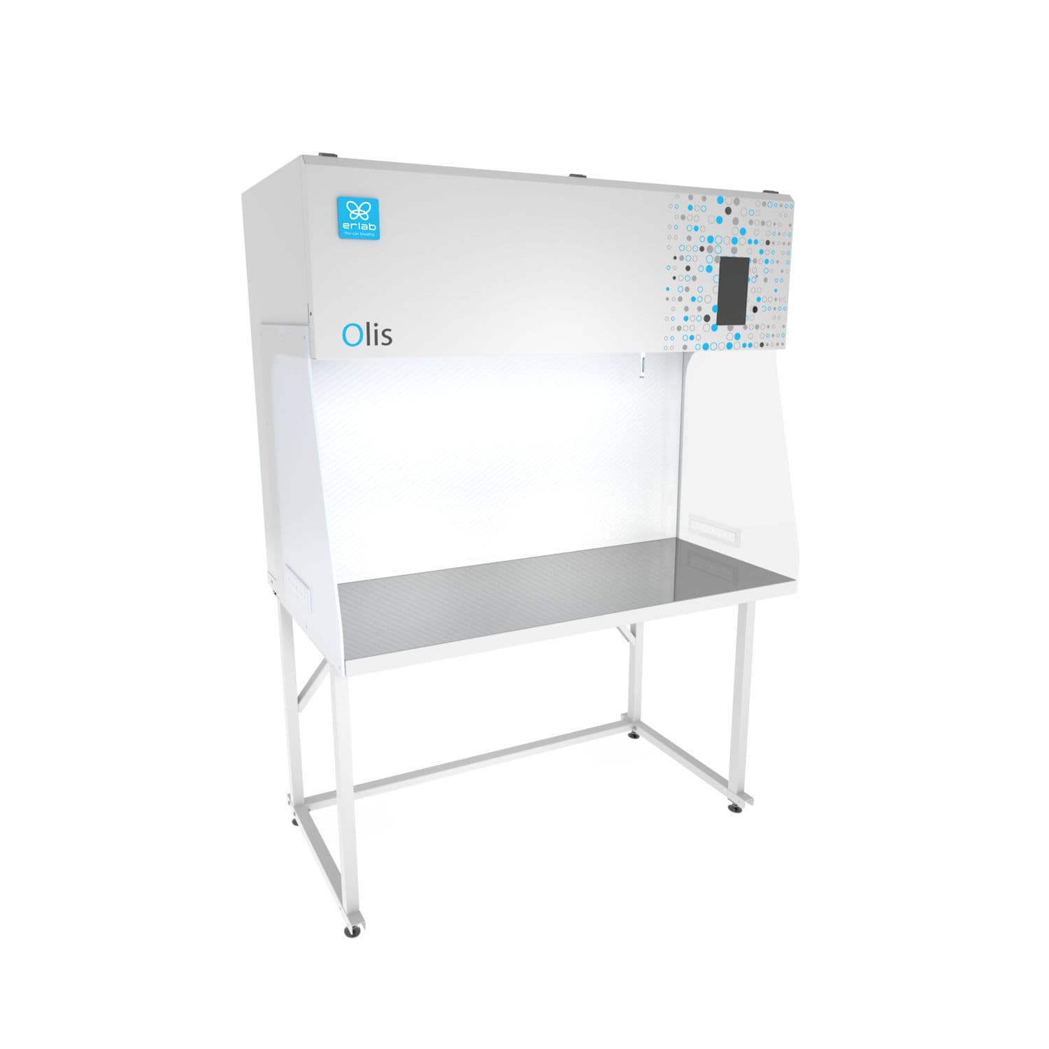Horizontal laminar flow booth - Olis - Erlab - LED