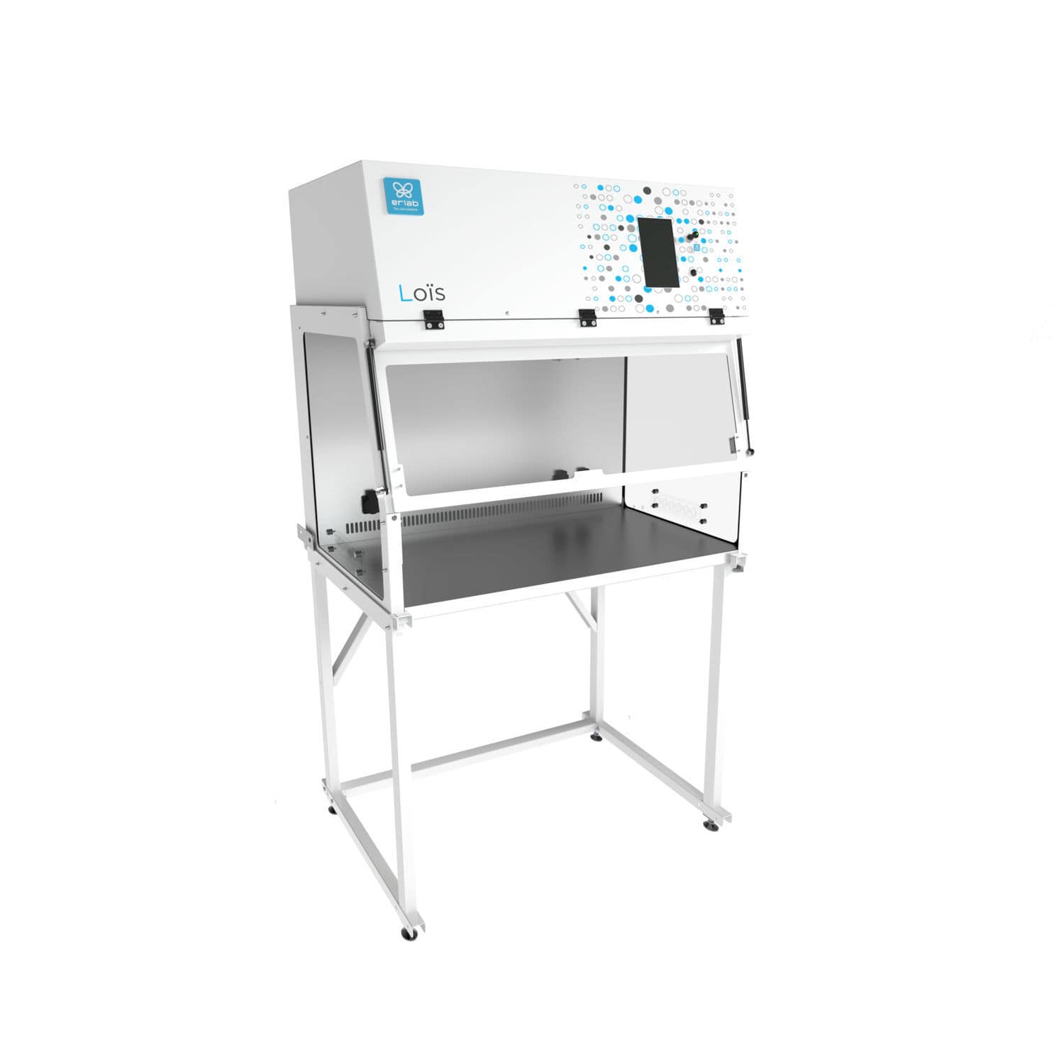 Vertical laminar flow booth - Loïs - Erlab - LED