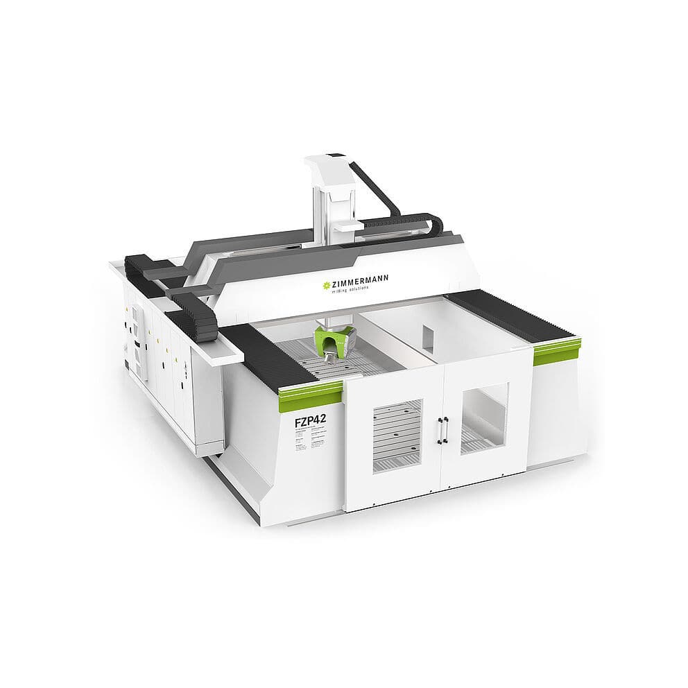3-axis CNC milling machine - FZP42 - F. Zimmermann GmbH - vertical ...