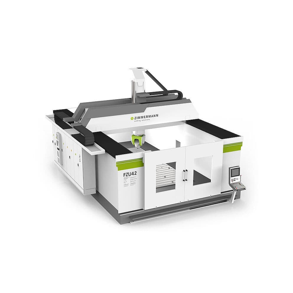 5-axis CNC milling machine - FZU42 - F. Zimmermann GmbH - vertical ...