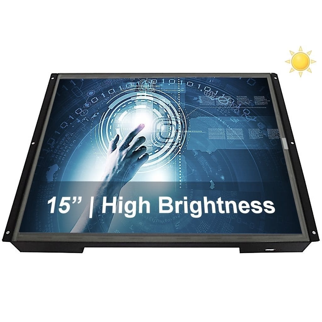 LCD monitor - TIC15.0ITX-HB-1500CD - WES Systeme Electronic GmbH - LED backlight / 15" / 1024 x 768