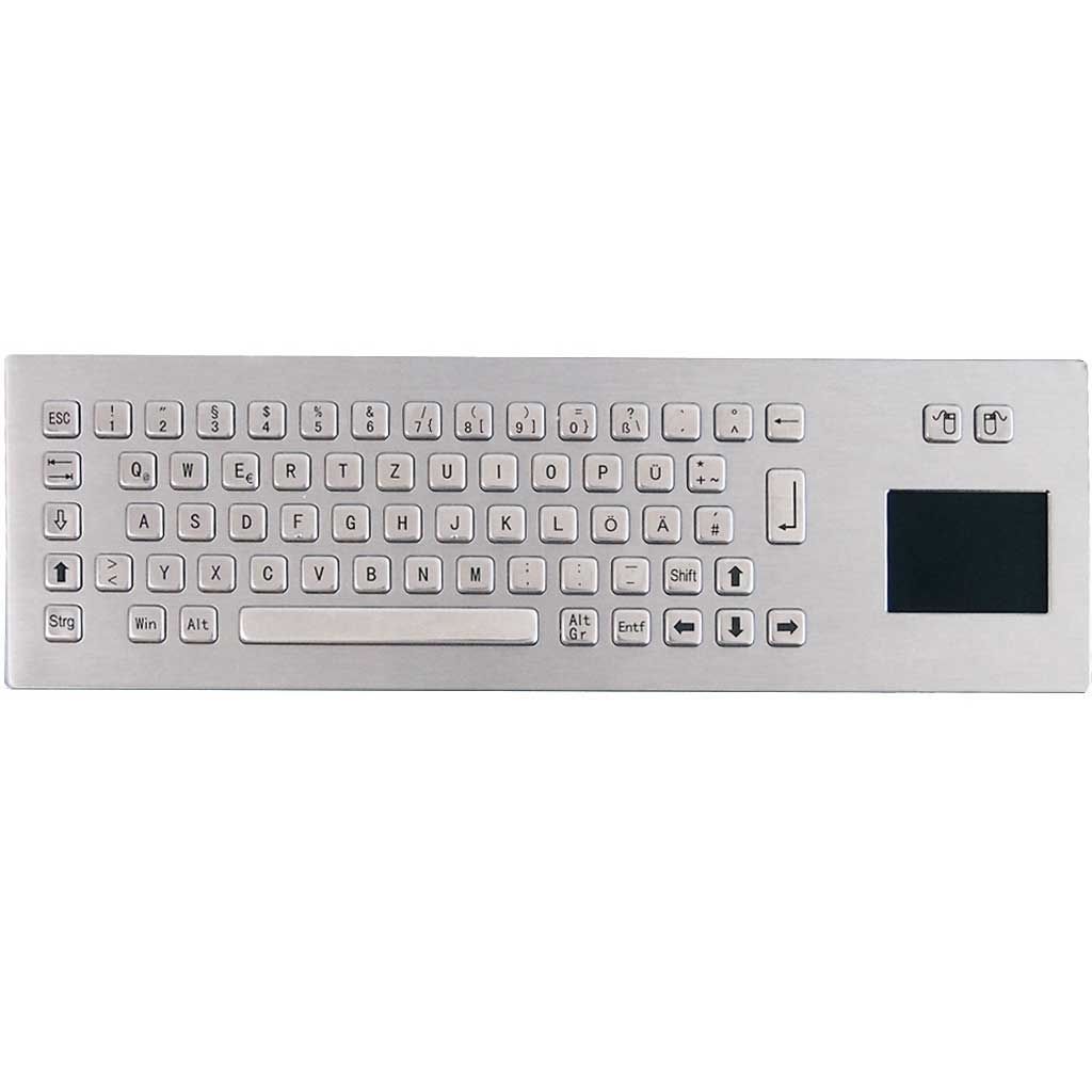 Panel-mount keyboard - TASTATUR-75TPAD - WES Systeme Electronic GmbH ...