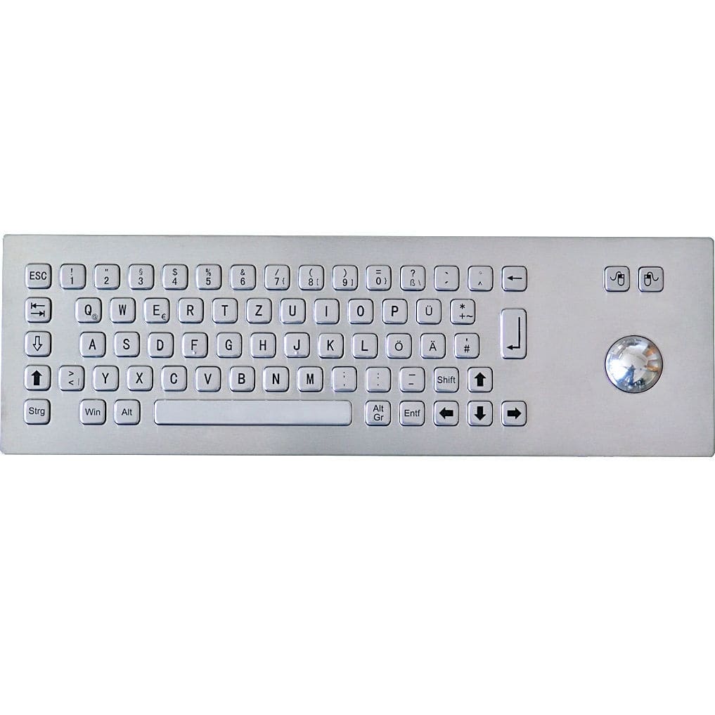 Panel-mount keyboard - TASTATUR-75TS-SPA - WES Systeme Electronic GmbH ...