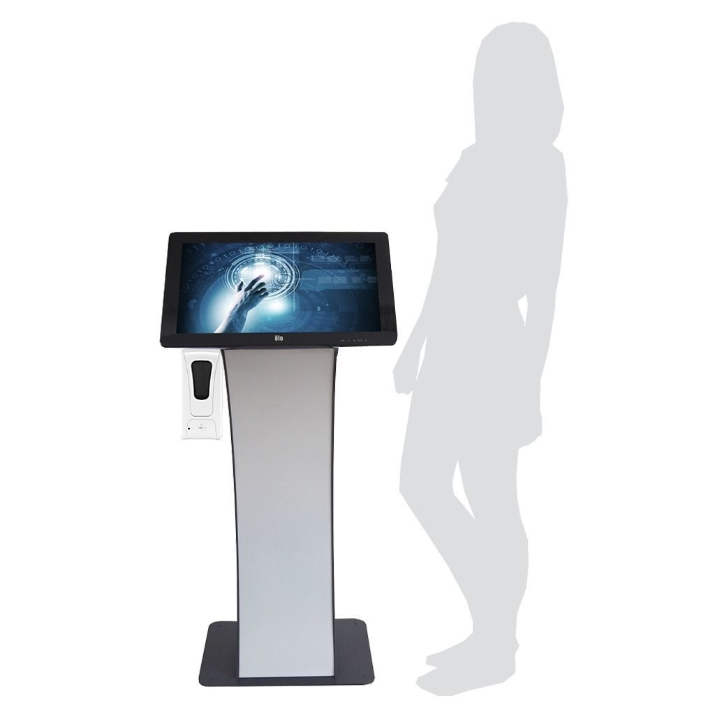 Monitor floor stand - EASY-PC-STAND-22-MS - WES Systeme Electronic GmbH