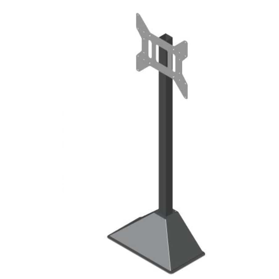 Monitor floor stand - STANDFUSS-DS-KEVIN - WES Systeme Electronic GmbH