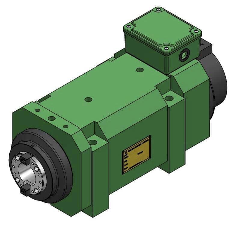 Milling motor spindle - SM80H-NT50 - HANN KUEN MACHINERY - drilling ...