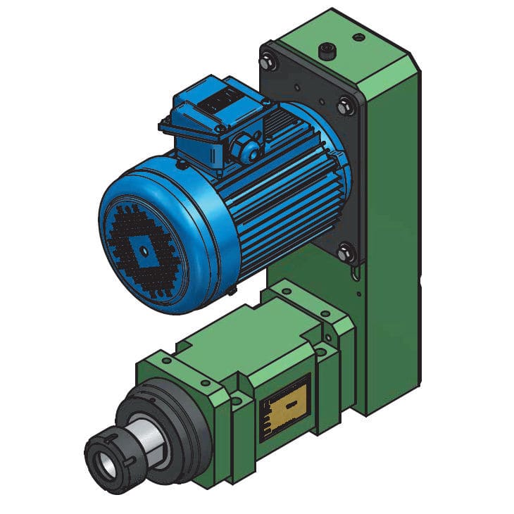 Drilling spindle - S45H-NT30 - HANN KUEN MACHINERY - machining / motorized