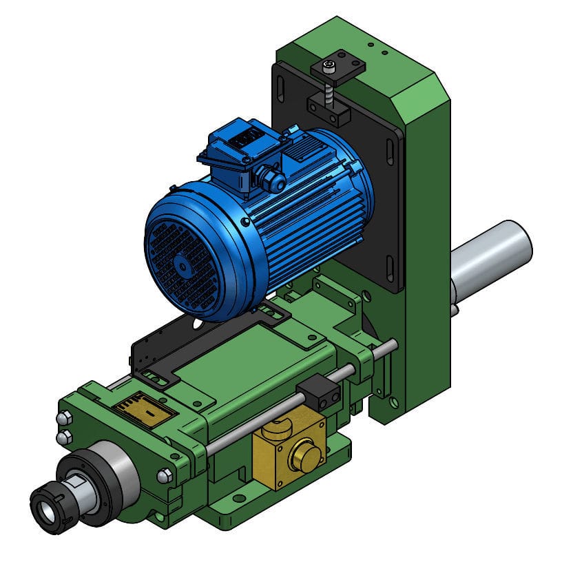Electro-hydraulic drilling unit - SD8-ER40 - HANN KUEN MACHINERY - self ...