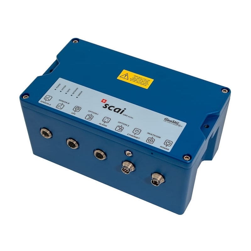 Event recorder - scai - GMS - GeoSIG Ltd - time / temperature / seismic