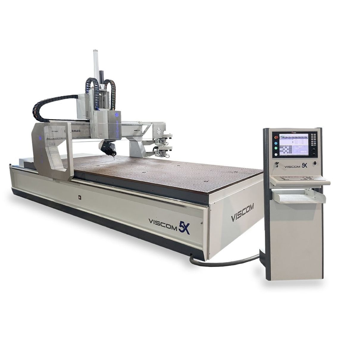 5-axis CNC milling machine - VISCOM 5X - BERMAQ - vertical / for wood ...