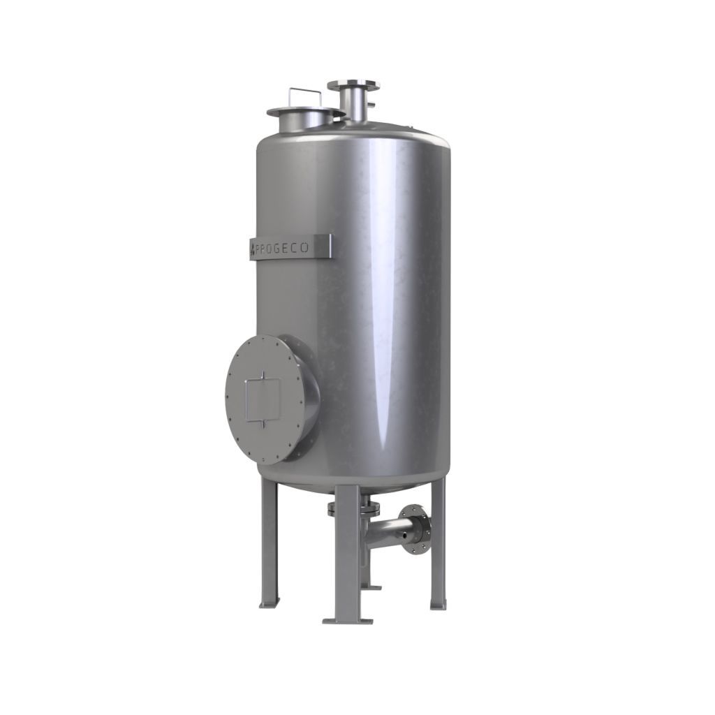 Gas filter - FCA - Progeco SRL - activated carbon / process / stainless ...
