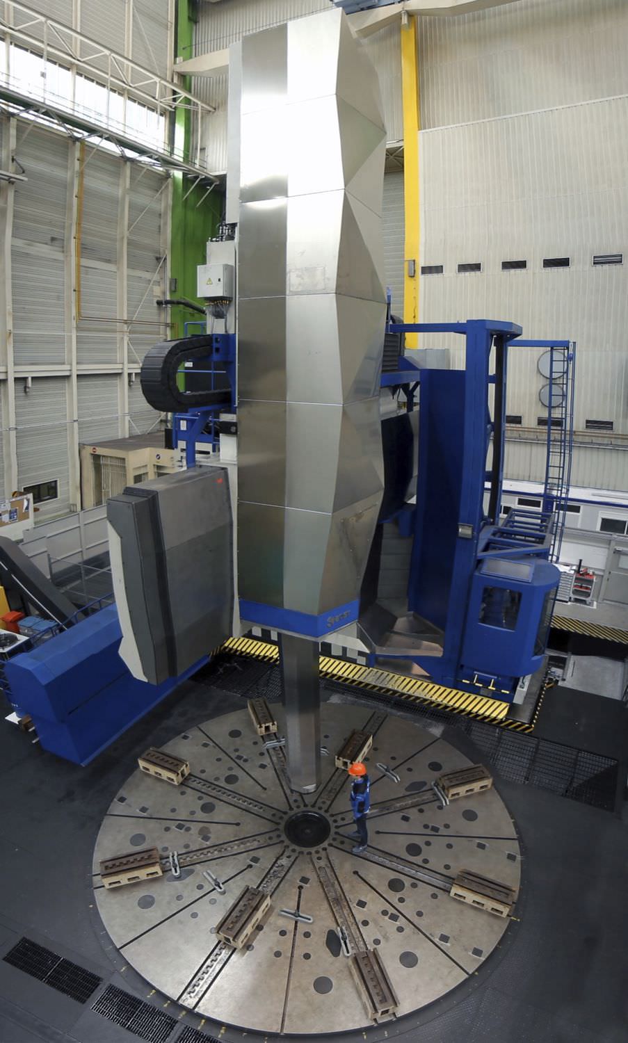 CNC lathe / vertical / 3-axis / 4-axis - VTH C series - Bost Machine ...