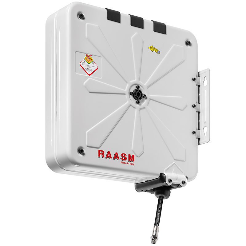 Hose reel - 8450.401 - RAASM SpA - self-retracting / construction / for oil