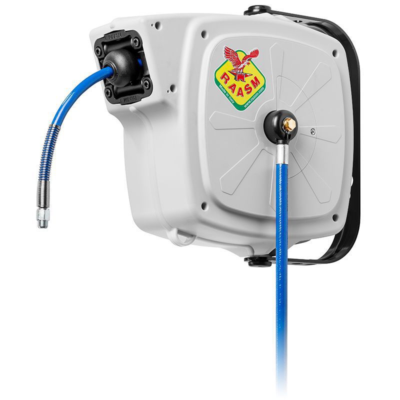 Hose reel - 92808.102 - RAASM SpA - self-retracting / for water / for air