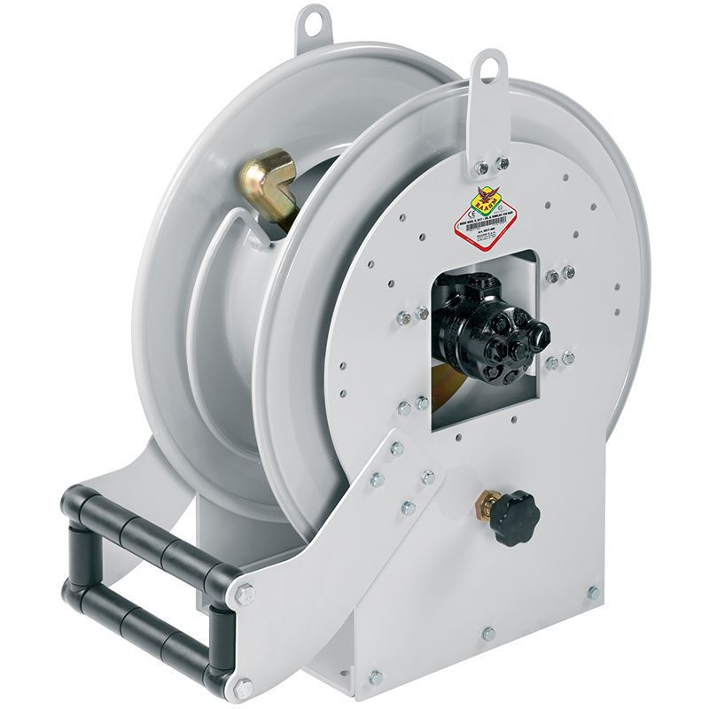 Hose reel - 8617.100 - RAASM SpA - hydraulic motor / for water / for air