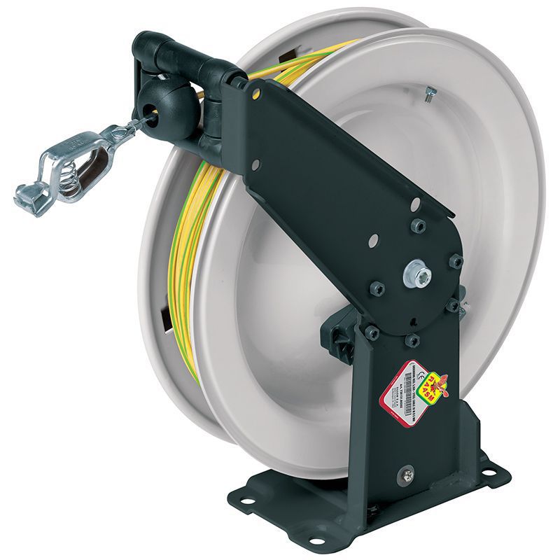 Grounding cable reel - 735131.60152 - RAASM SpA - self-retracting ...