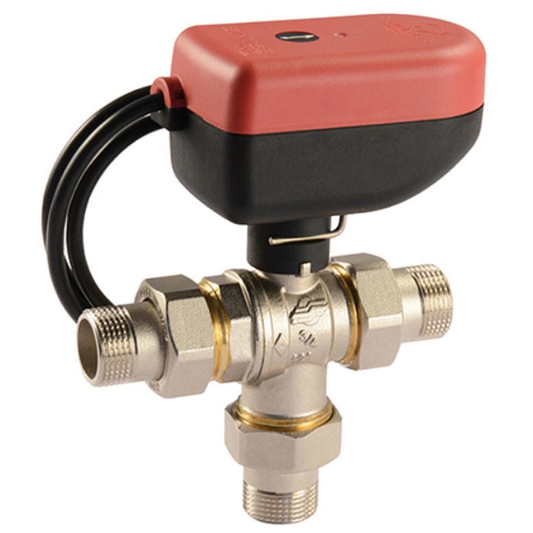 Motor-driven valve - SR2221 series - Comparato Nello S.r.l. - ball ...