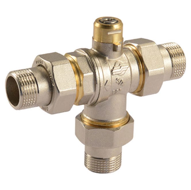 3-way valve - SC3 series - Comparato Nello S.r.l. - ball / manual / male