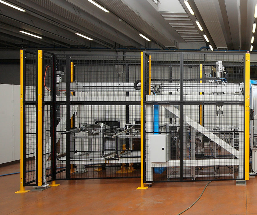 Protective barrier - NOVATEK - PROTEC S.R.L. - machine enclosure ...