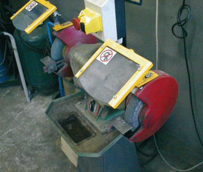 Grinding machine machine guard - DM - PROTEC S.R.L. - plastic