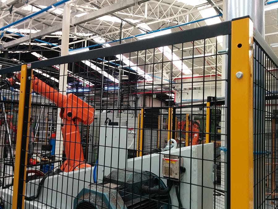 Safety fence - ECOTEK SYSTEM - PROTEC S.R.L.