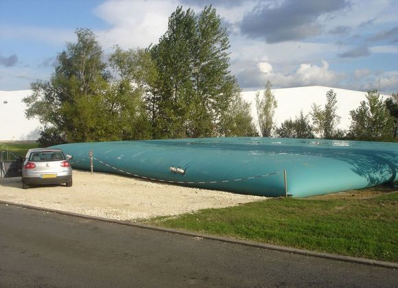 Flexible tank - FlexSol Ltd - drinking water storage / PVC / industrial