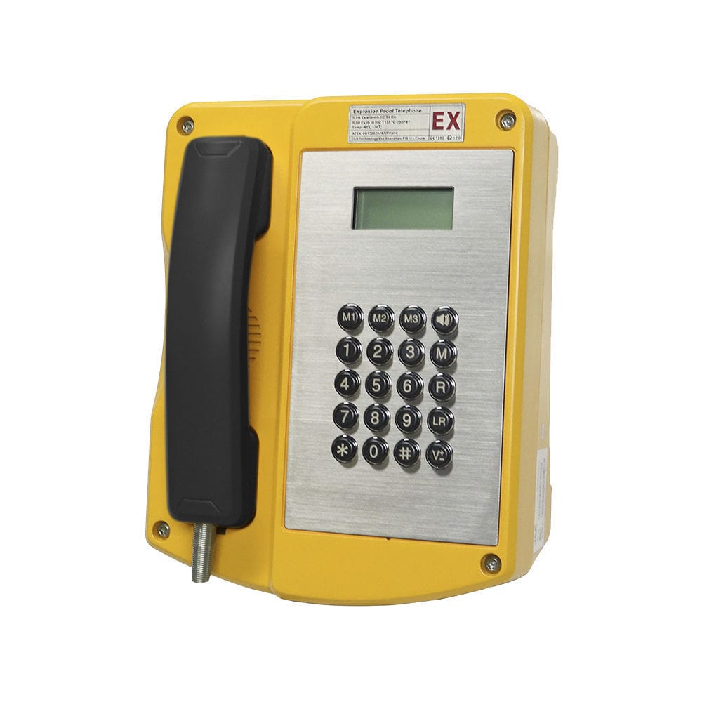 ATEX telephone - JREX106-AL - J&R Technology Ltd - analog / IP66 ...