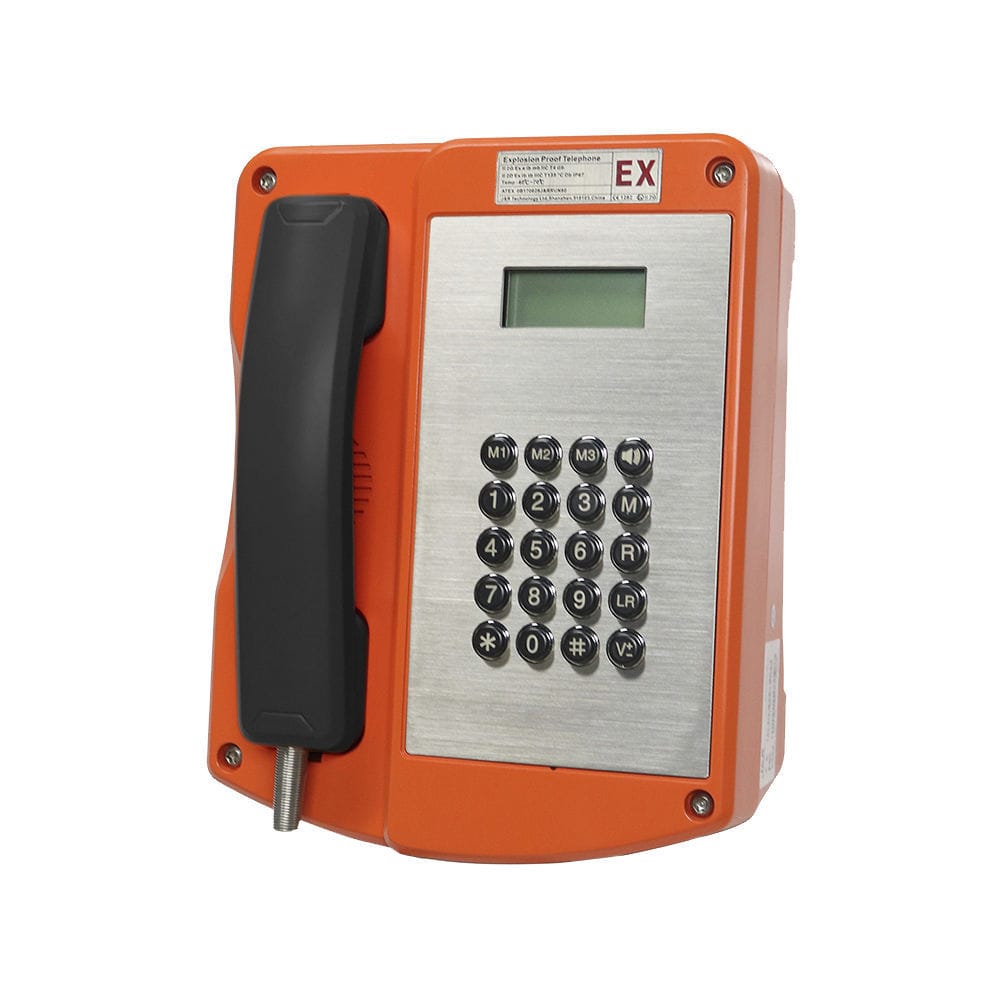 Explosion-proof telephone - JREX106 - J&R Technology Ltd - analog ...
