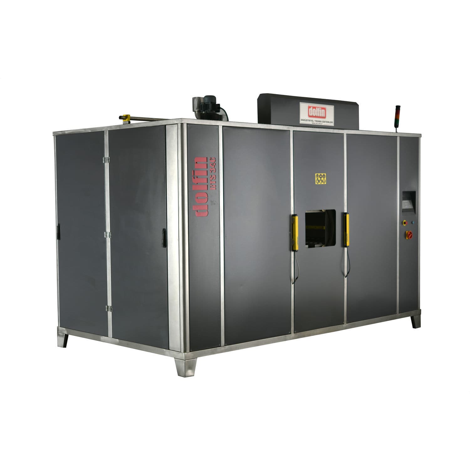 Spray washing machine - RTS series - DOLFIN - ultrasonic / alkaline / parts