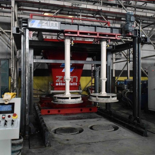 Pipe making machine - ZIM T 1200 - ZIM ENGINEERING