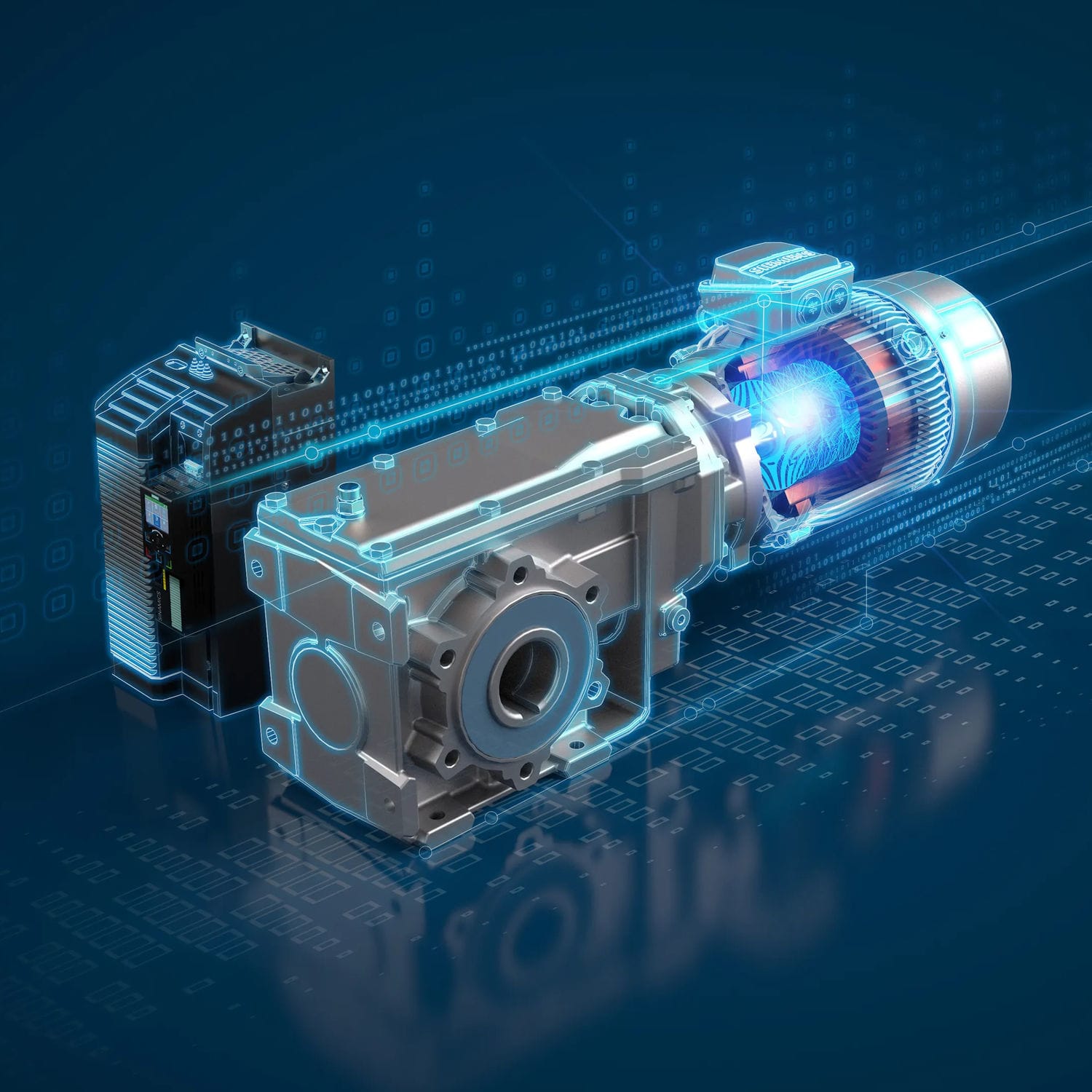 Synchronous gear-motor - INNOMOTICS - spur / right angle / high-efficiency