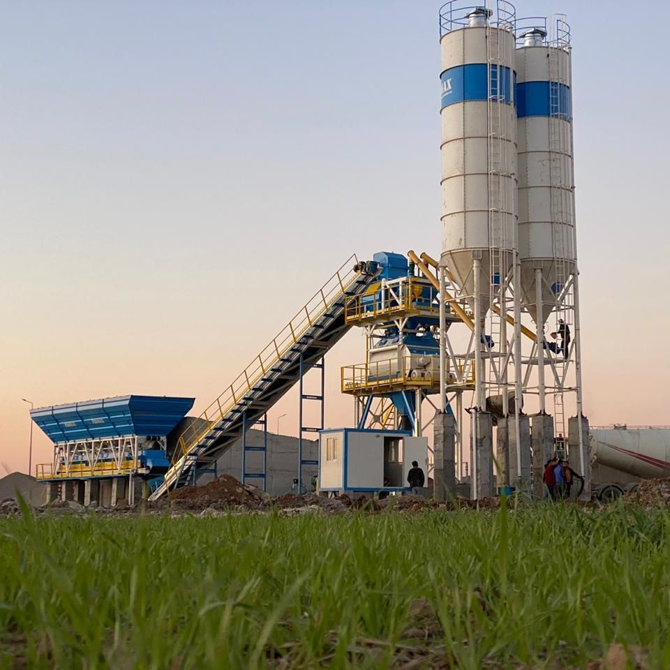 Stationary concrete batching plant - PROMAX S130 - PROMAX