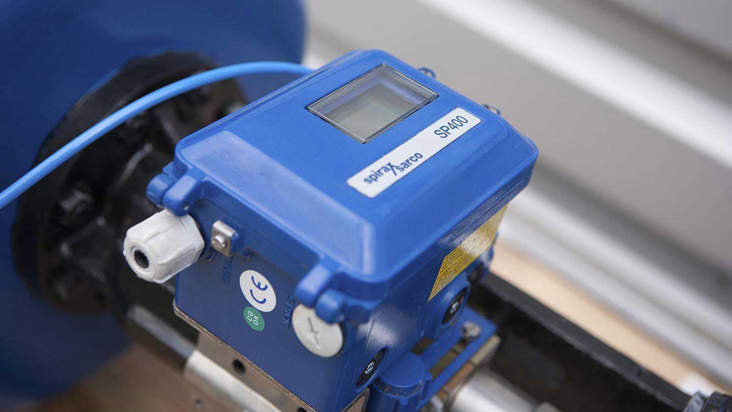 Electro-pneumatic valve positioner - SP series - Spirax Sarco - rotary ...
