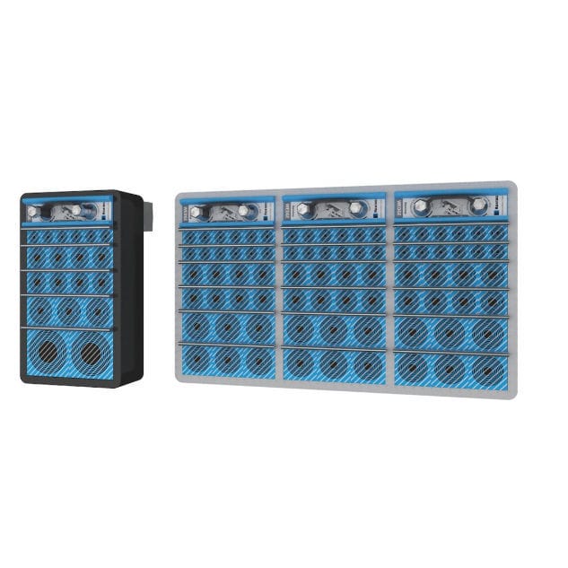 Cable and pipe transit system - Roxtec S EMC transit - Roxtec - frame ...