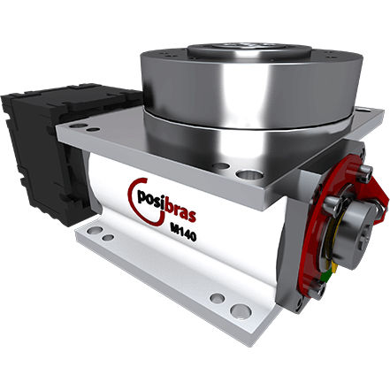 Electric motor driven rotary indexing table - M140 - Posibras ...