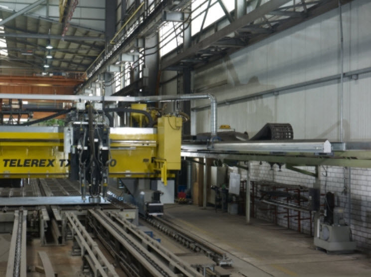 Metal cutting machine - TELEREX TXB - ESAB - plasma / oxy-fuel / panel