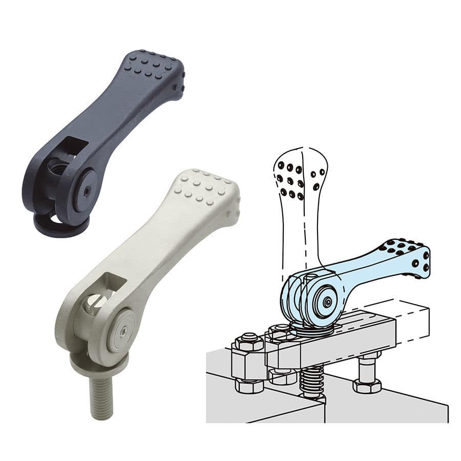 Steel cam lever - QLCA Series - Imao Corporation