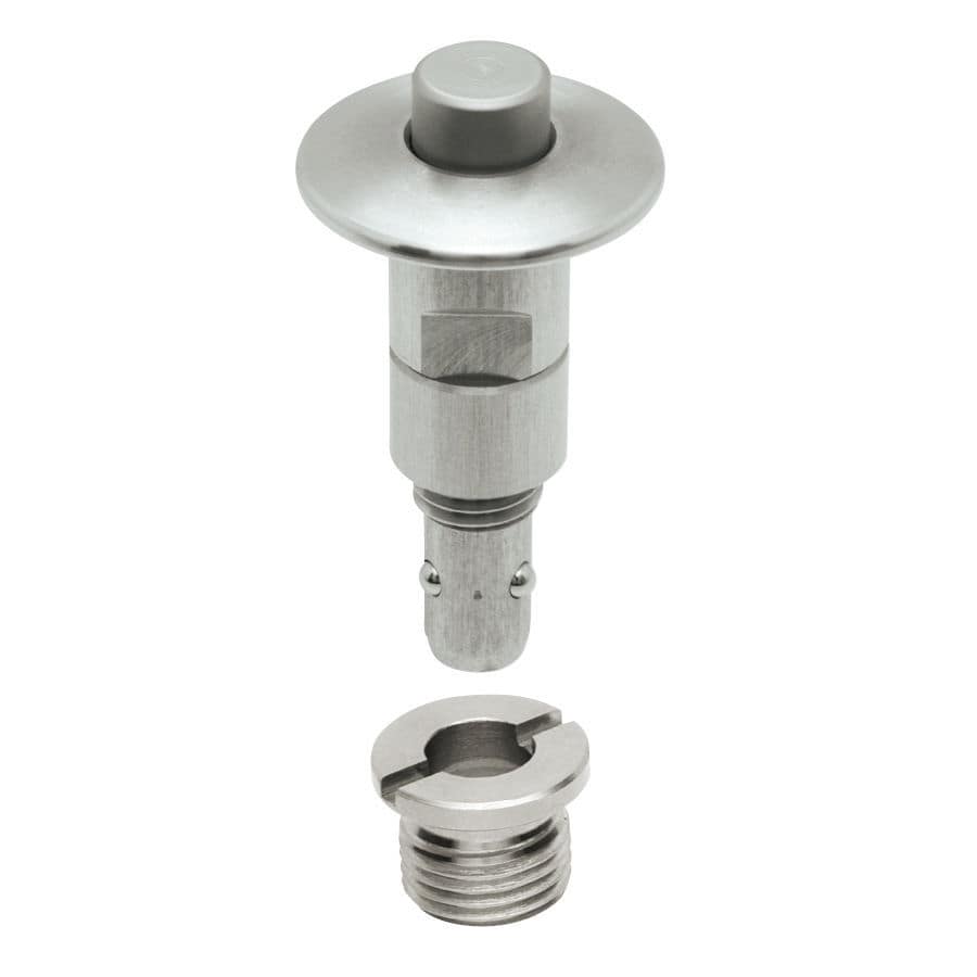 Quick-release pin with button - QCBU-SUS - Imao Corporation - for ...